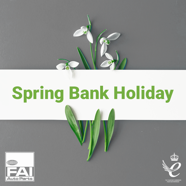 Spring Bank Holiday - National Holiday - FAI Auto